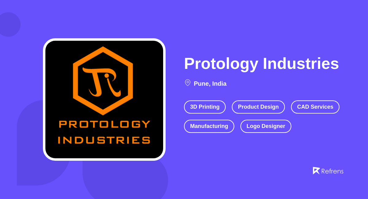 Protology Industries | Logo Designer, Pune -Refrens
