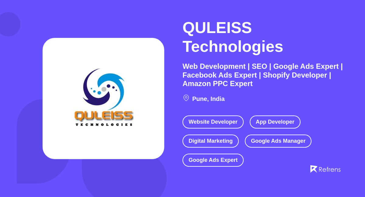QULEISS Technologies, Pune -Refrens