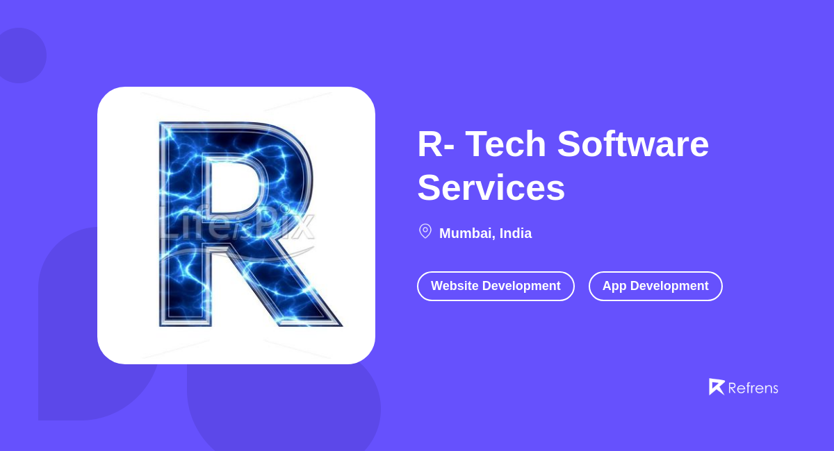 R- Tech Software Services | Website Development, Mumbai -Refrens