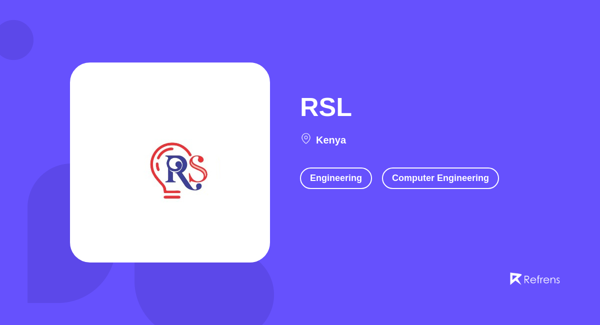 RSL | Engineering -Refrens