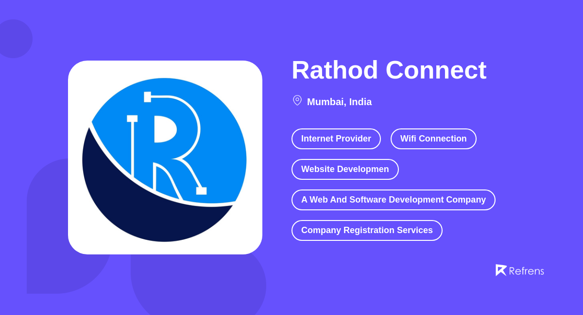 Rathod Connect | A Web And Software Development Company, Mumbai -Refrens