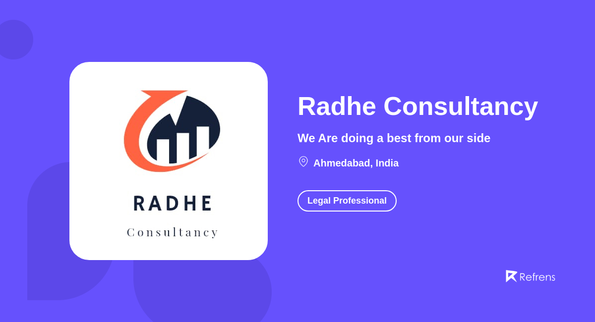 Radhe Consultancy, Ahmedabad -Refrens