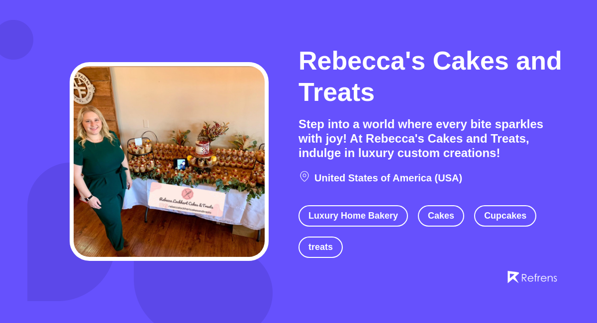 Rebecca's Cakes and Treats | Cakes -Refrens