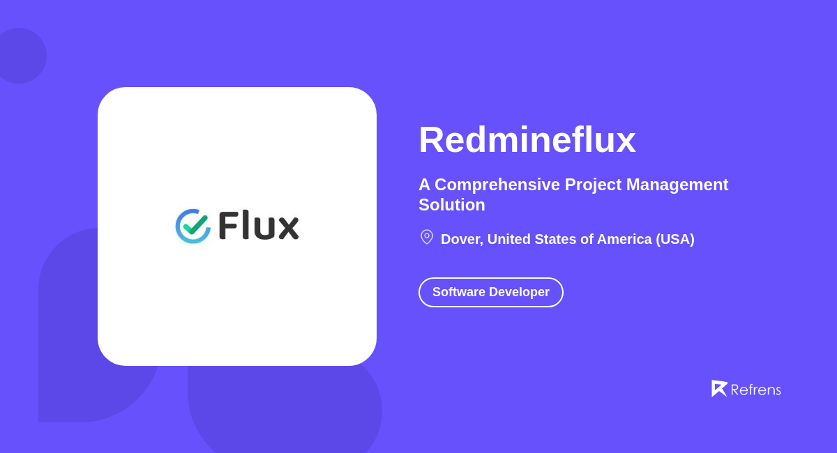 Redmineflux, Dover -Refrens