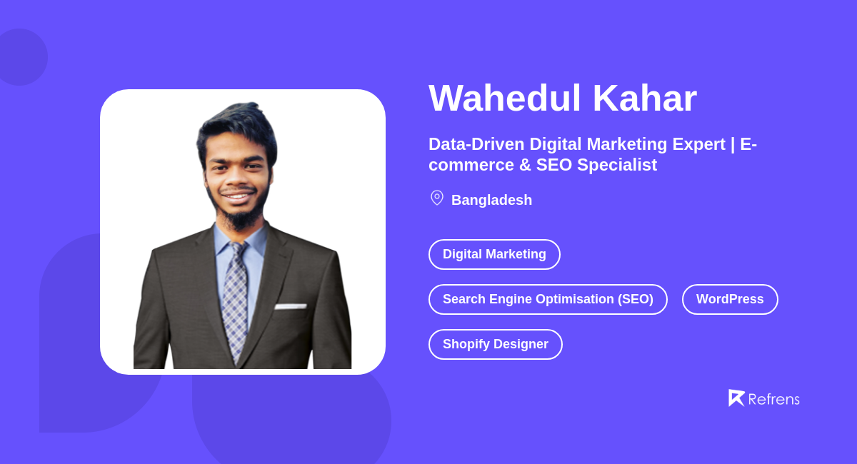 Wahedul Kahar -Refrens