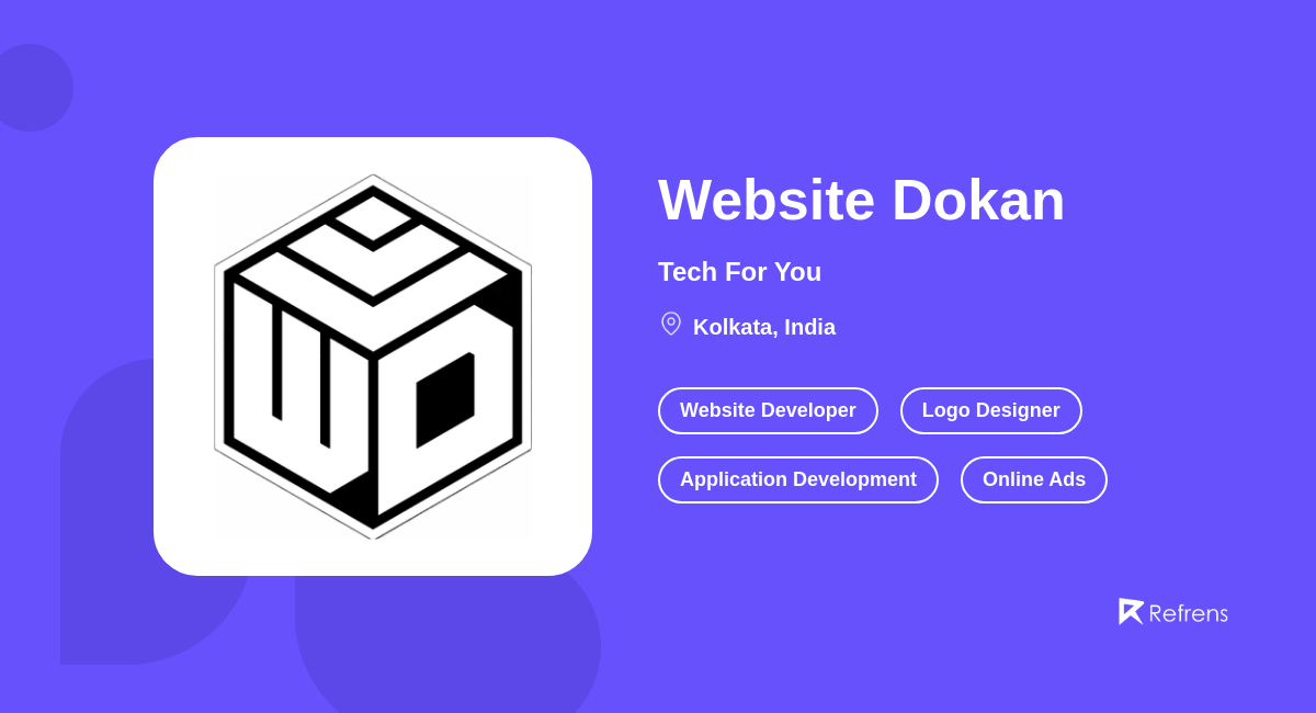 Website Dokan, Kolkata -Refrens
