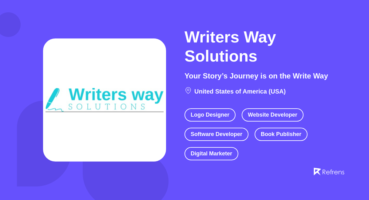 Writers Way Solutions -Refrens