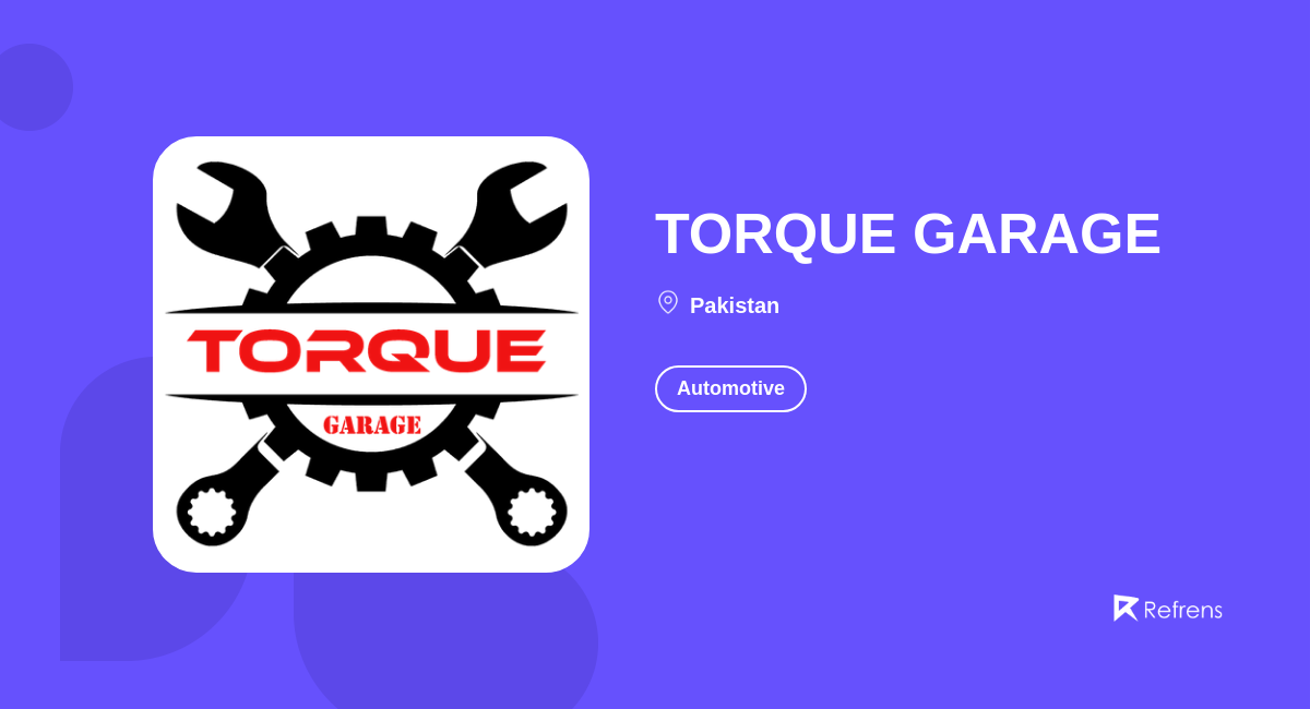 TORQUE GARAGE | Automotive -Refrens
