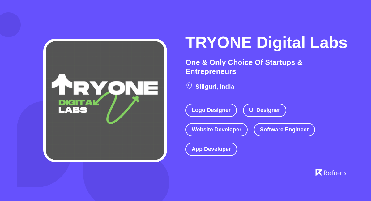 TRYONE Digital Labs, Siliguri -Refrens