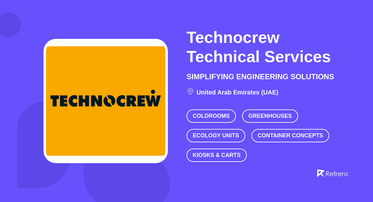 Technocrew Technical Services -Refrens