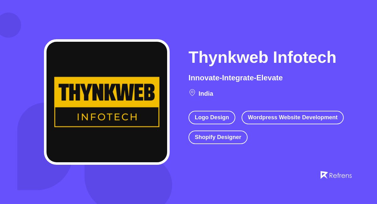Thynkweb Infotech -Refrens