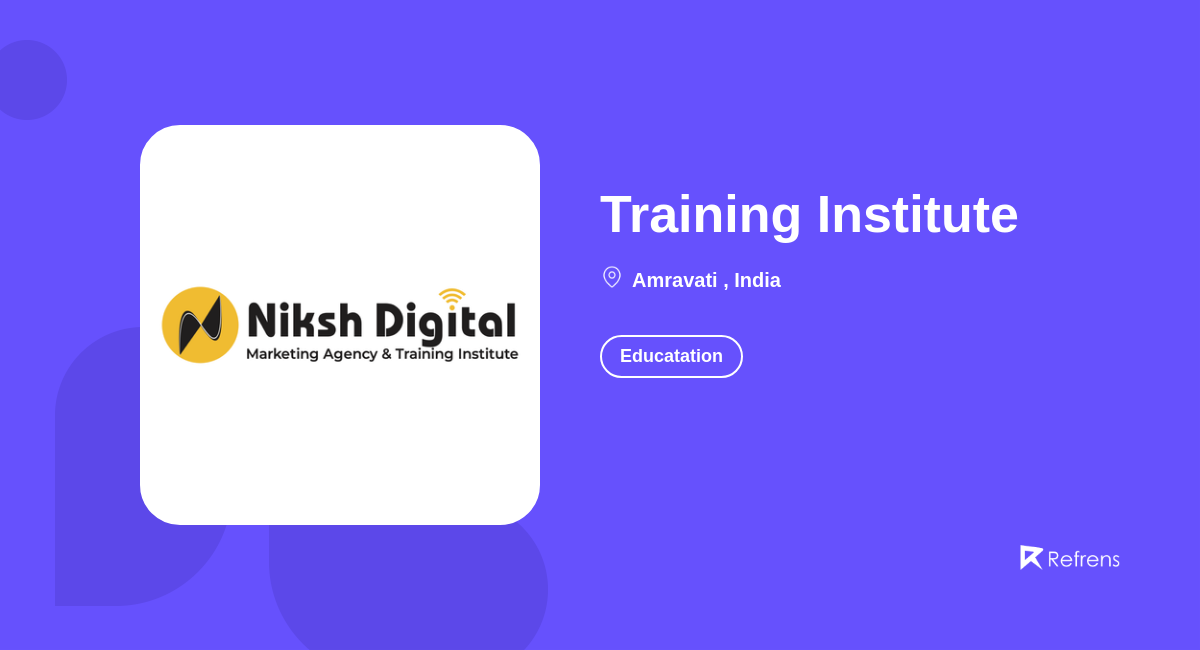 Training Institute | Educatation, Amravati -Refrens