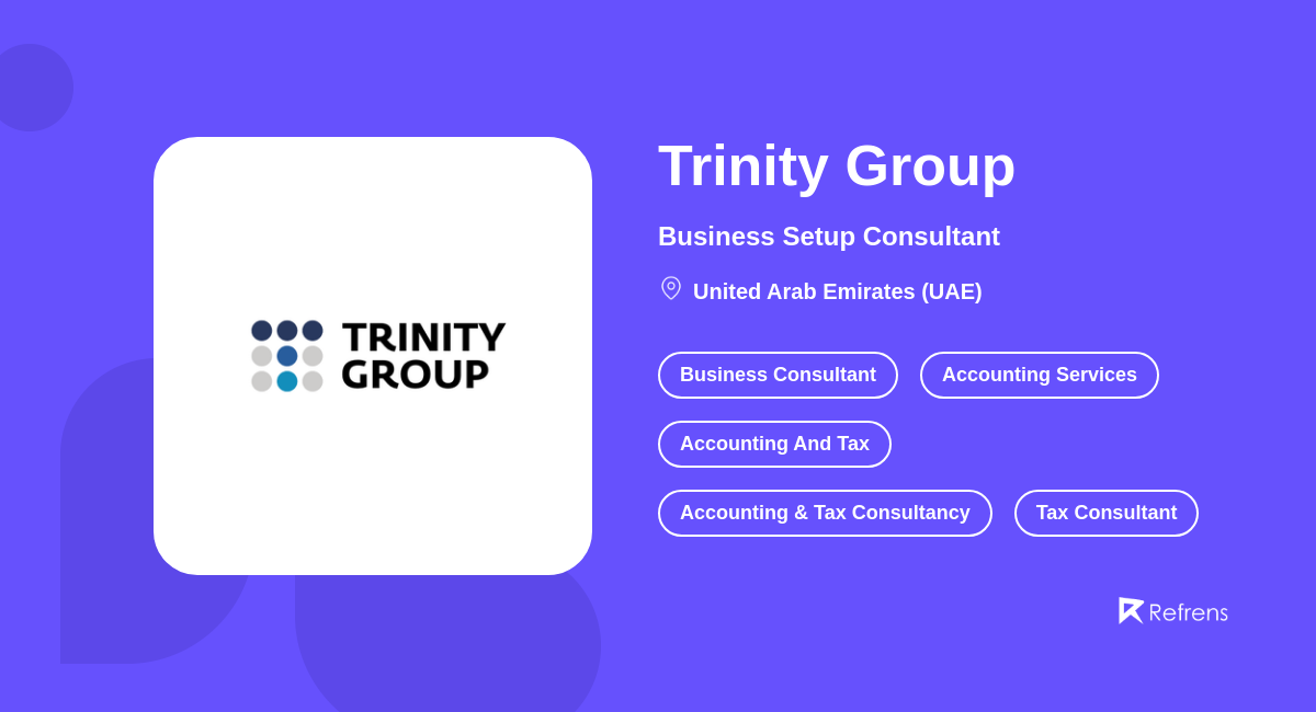 Trinity Group -Refrens
