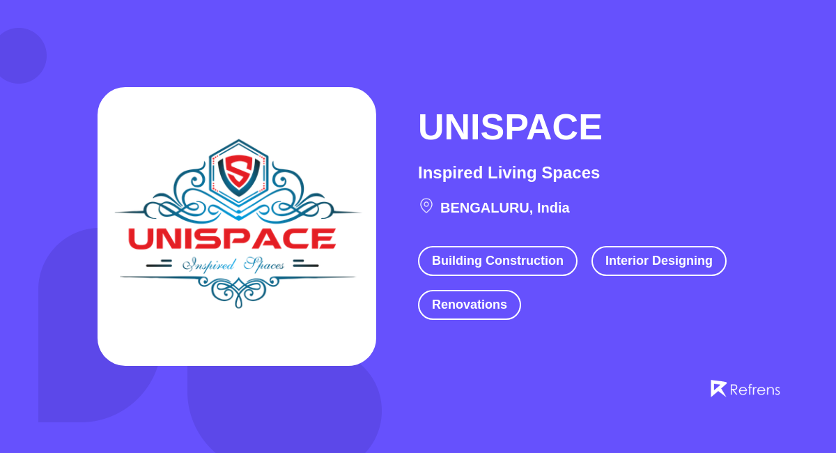 UNISPACE, BENGALURU -Refrens