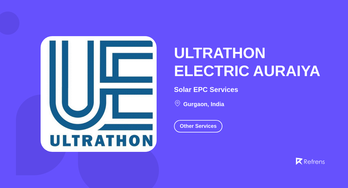 ULTRATHON ELECTRIC AURAIYA, Gurgaon -Refrens