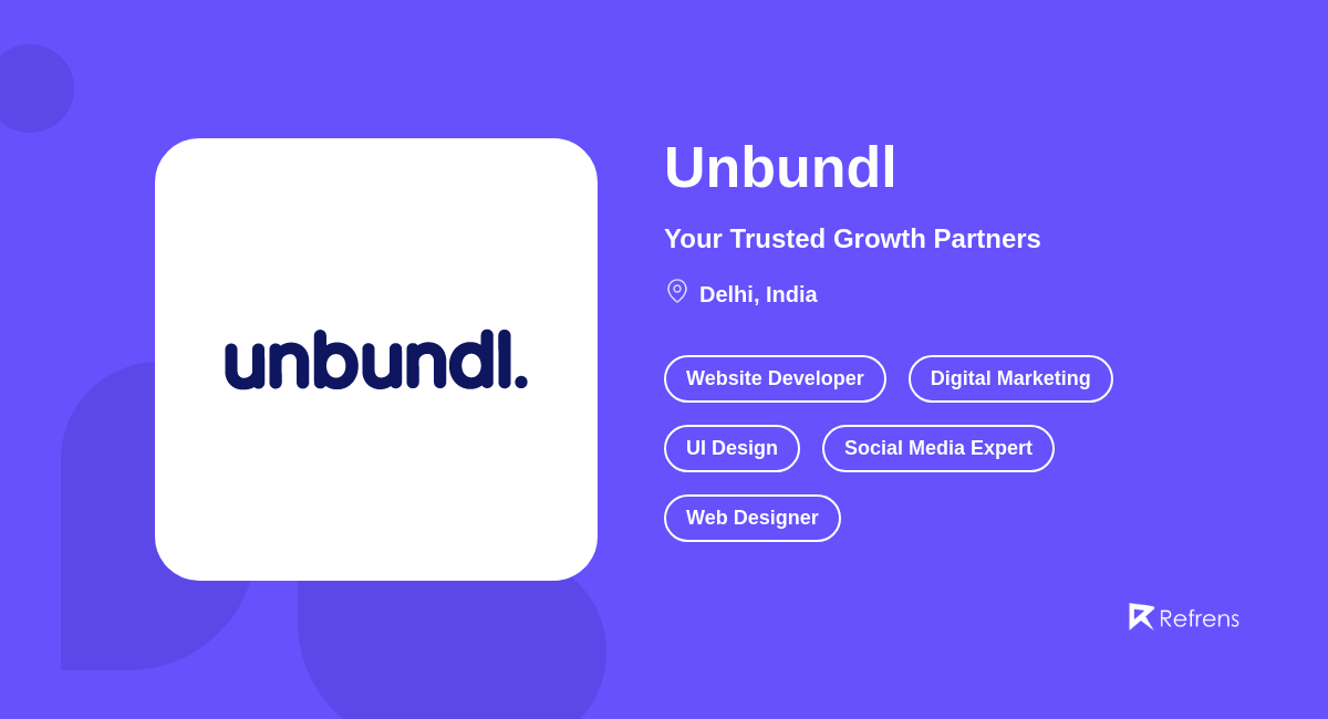 Unbundl, Delhi -Refrens