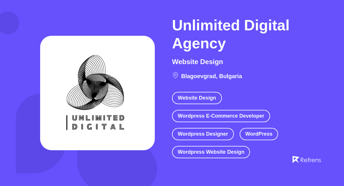 Unlimited Digital Agency, Blagoevgrad -Refrens