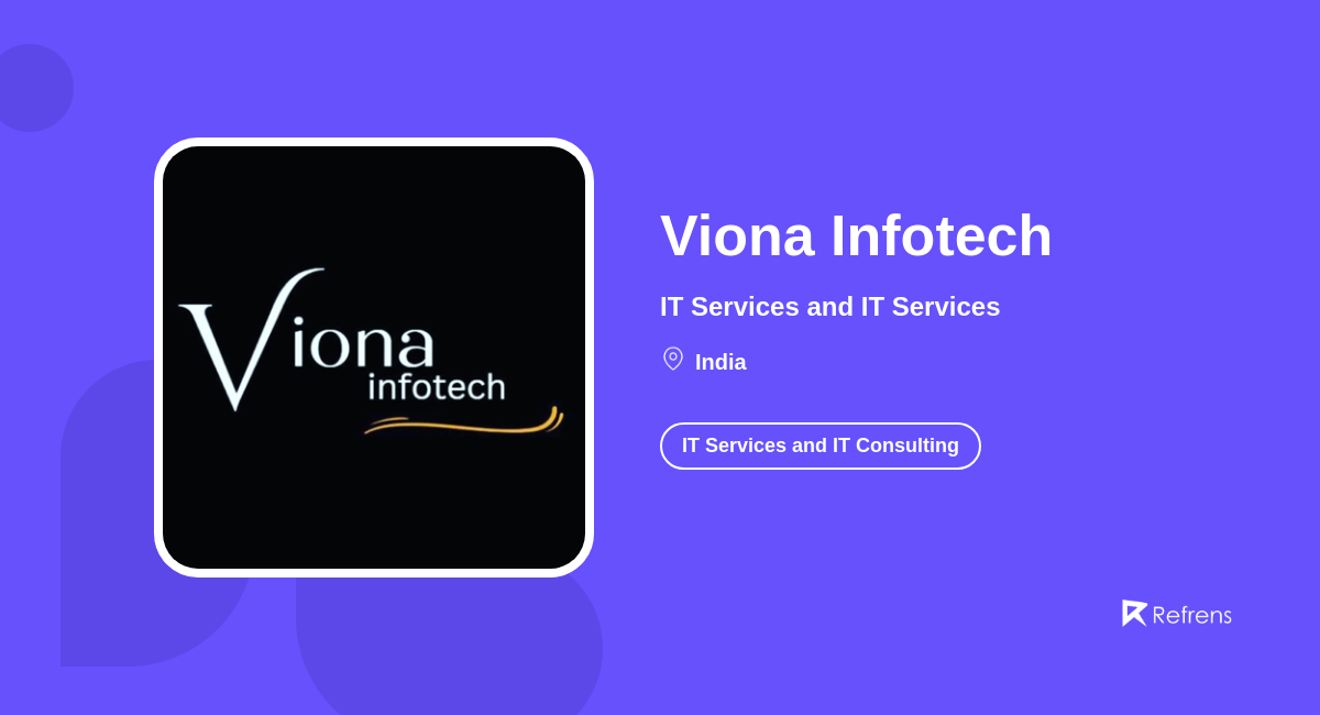 Viona Infotech -Refrens