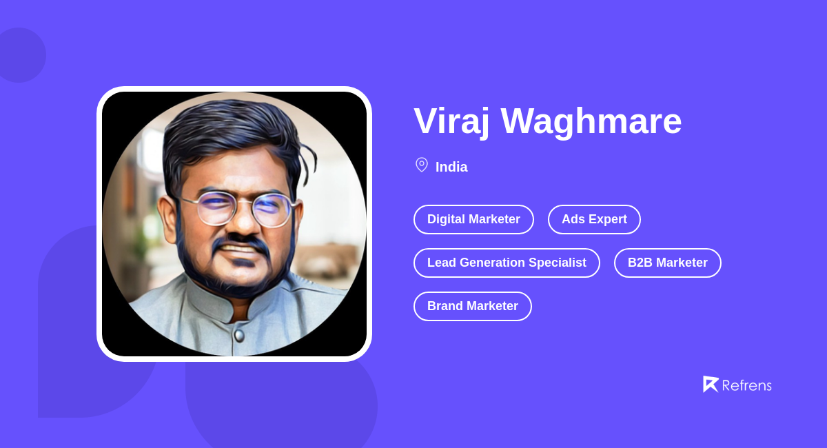 Viraj Waghmare -Refrens