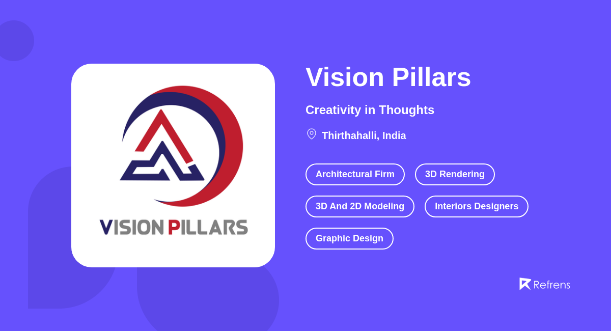 Vision Pillars, Thirthahalli -Refrens