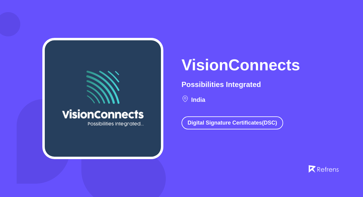 VisionConnects -Refrens