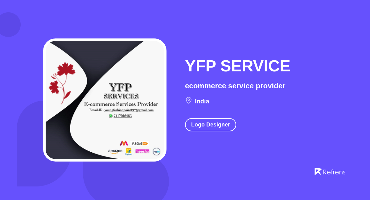 YFP SERVICE | Logo Designer -Refrens