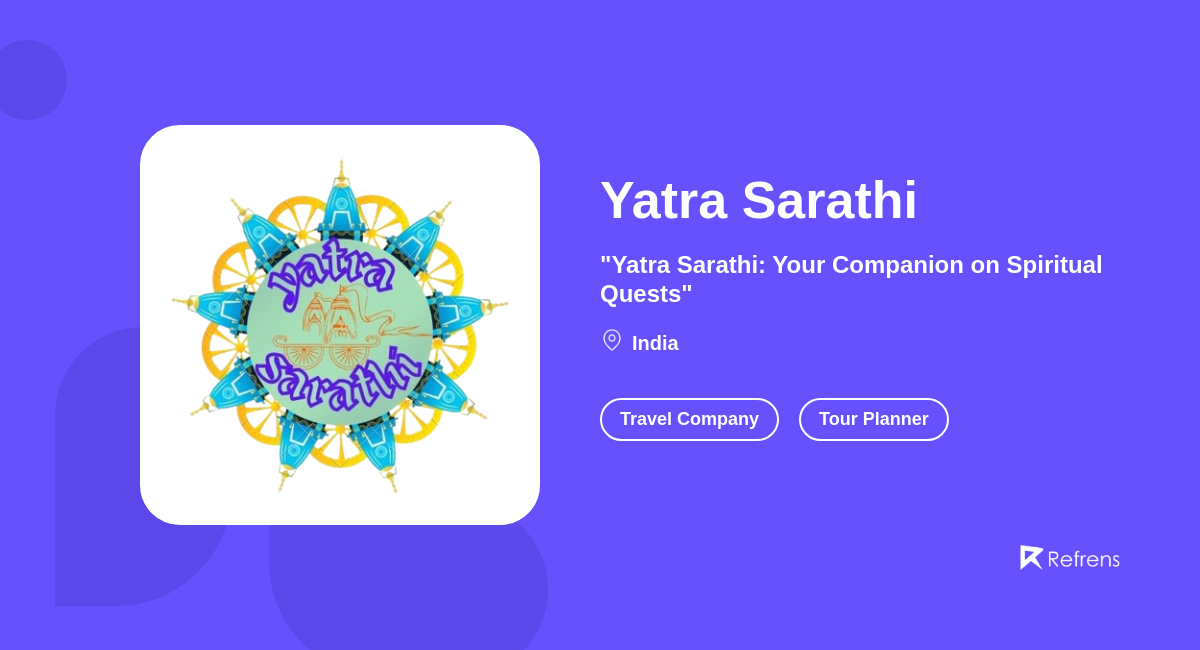Yatra Sarathi -Refrens