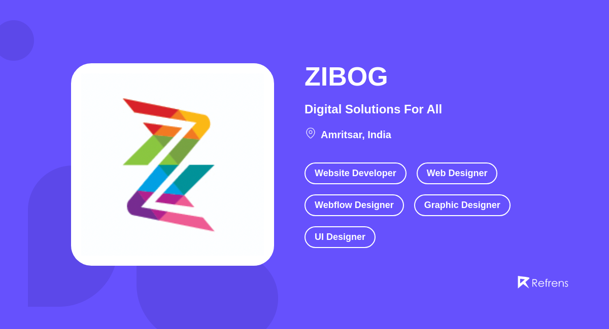 ZIBOG, Amritsar -Refrens