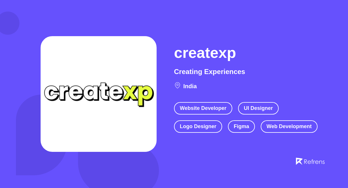 createxp -Refrens