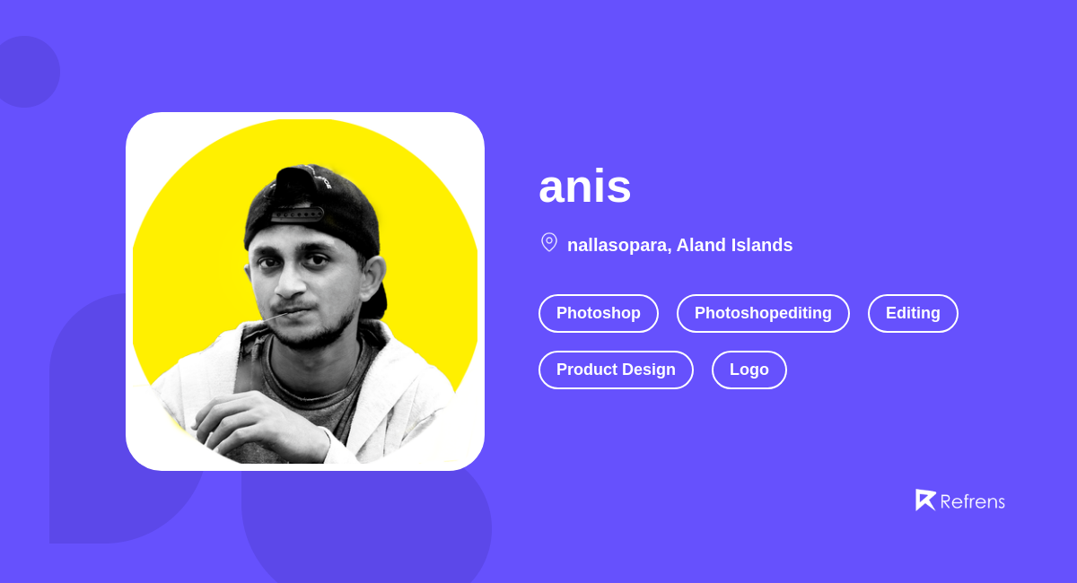 anis | Product Design, nallasopara -Refrens