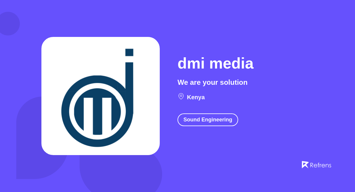 dmi media -Refrens