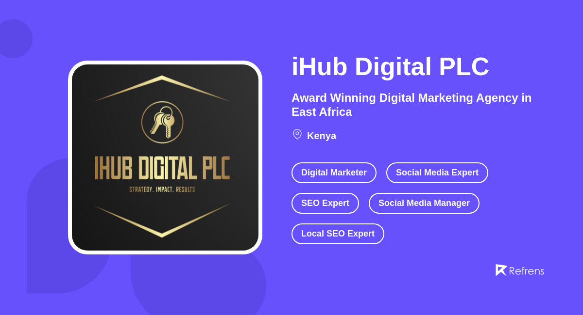 iHub Digital PLC -Refrens