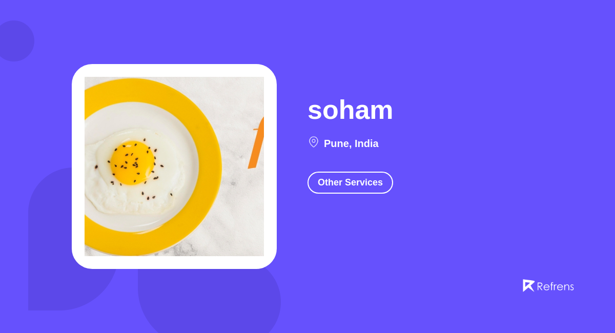 soham | Other Services, Pune -Refrens