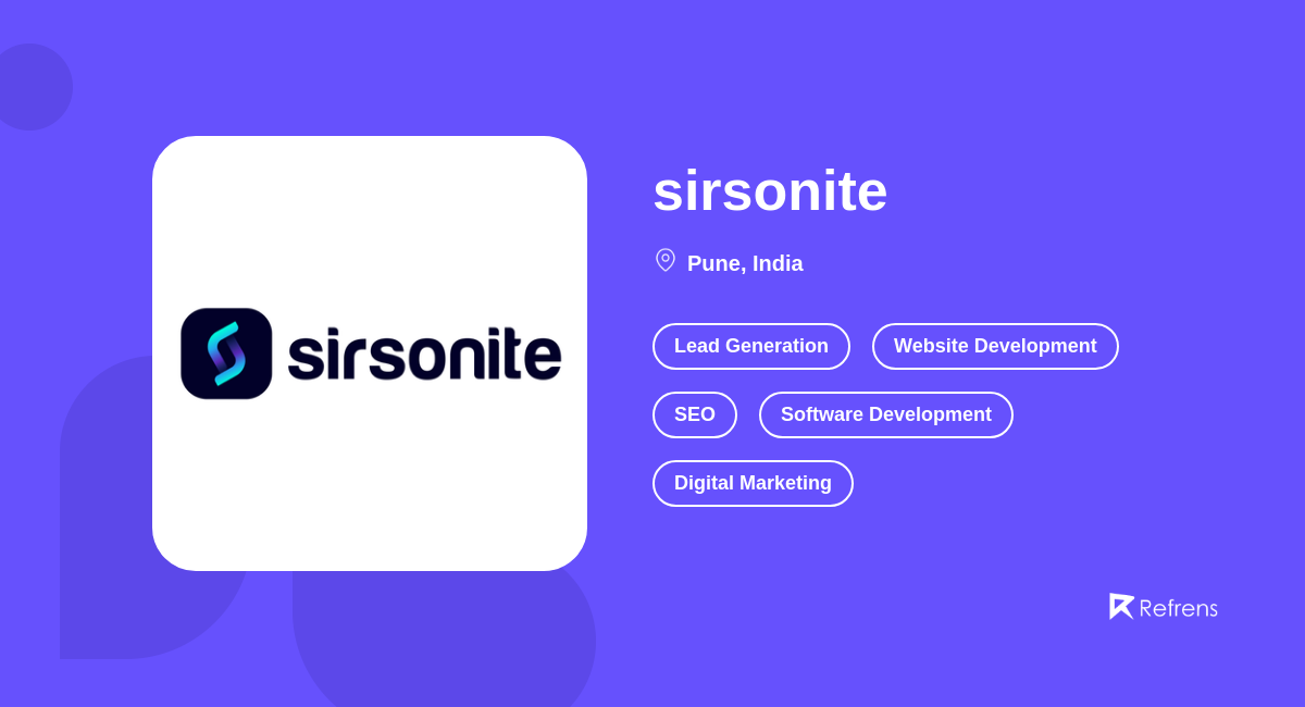 sirsonite, Pune -Refrens